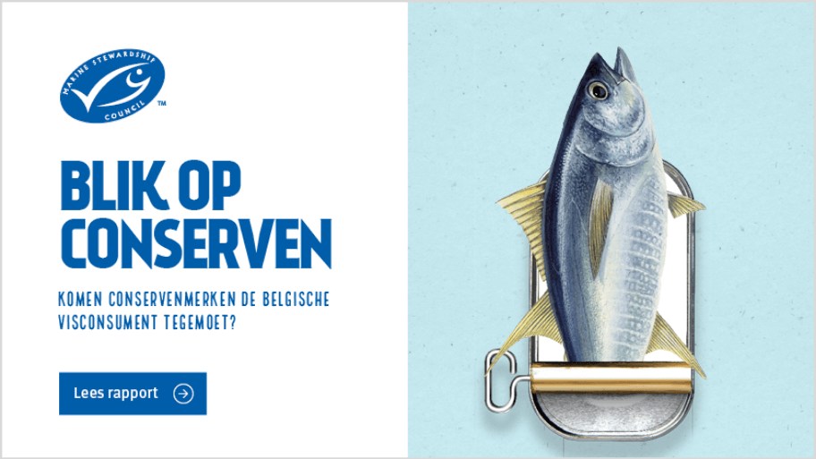 Verse vis uit blik | Marine Stewardship Council
