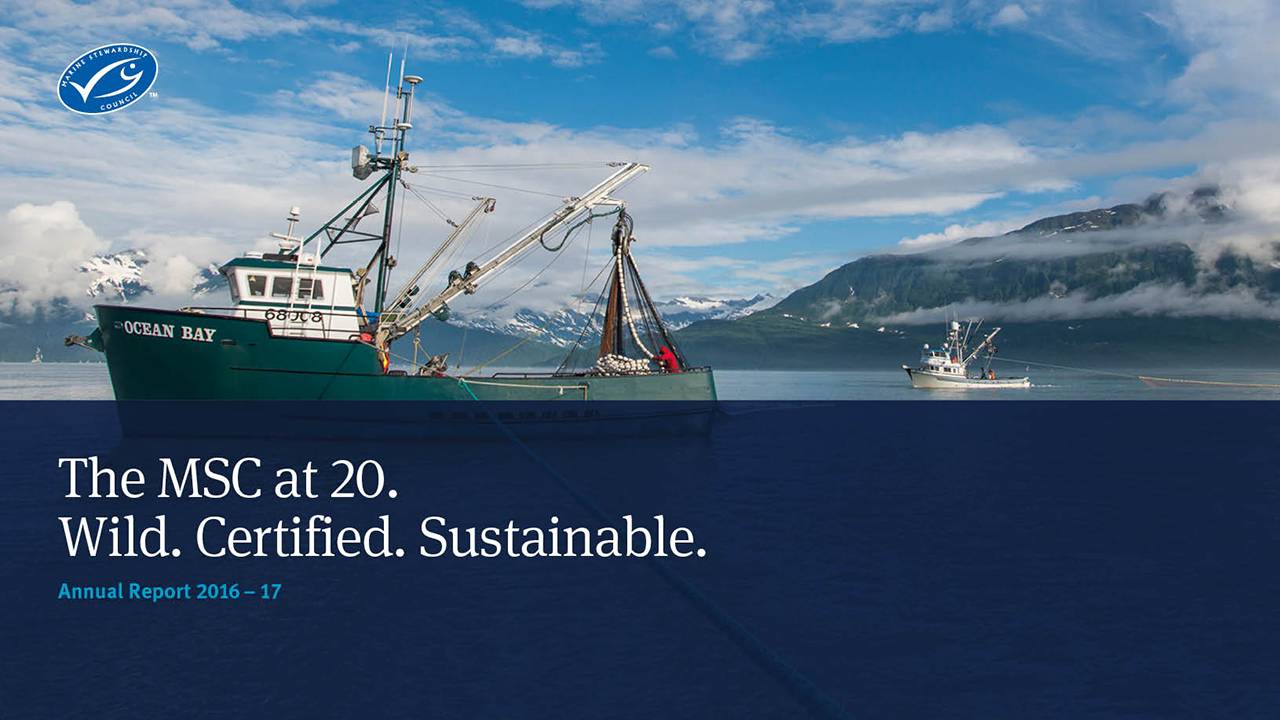什么是MSC | Marine Stewardship Council