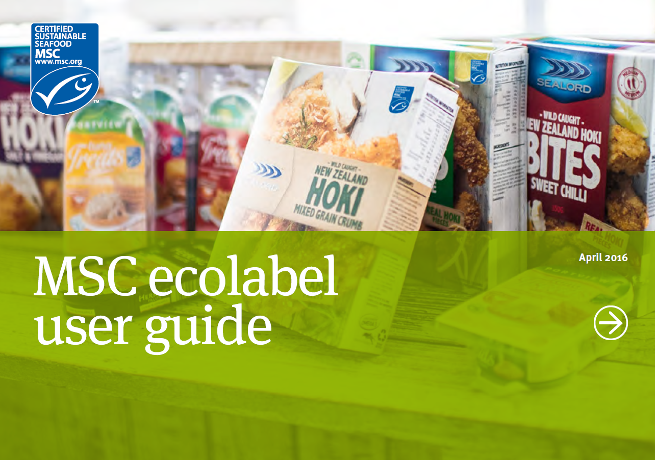MSC label brand guidelines | Marine Stewardship Council