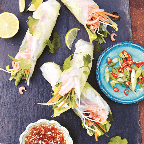 Spring rolls with wild prawns | Marine Stewardship Council