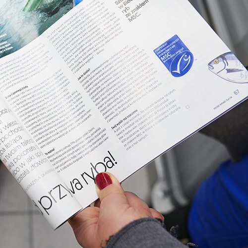 Use the blue MSC label | Marine Stewardship Council